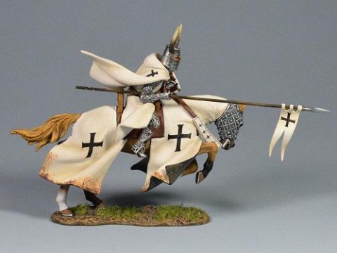 Teutonic Knight charging with Lance | GI Joe Canada