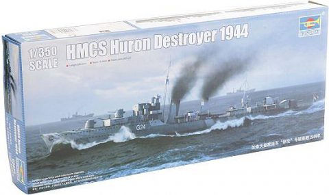 Model: HMCS Huron, WWII Canadian Tribal Class Destroyer 1/350 scale ...