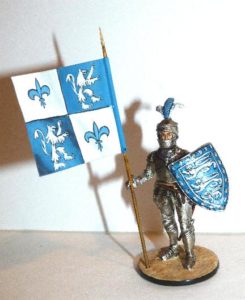 Medieval Wars – Foot Knight with Banner | GI Joe Canada